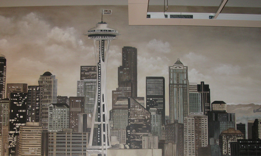 SEPIA MURALS TONE ON TONE - Paradise Studios Luxury Interiors