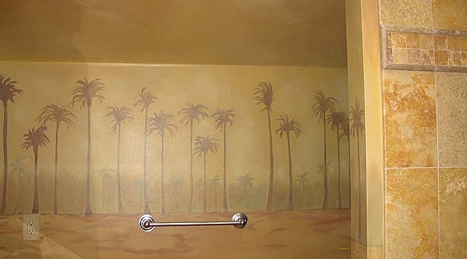 SEPIA MURALS TONE ON TONE - Paradise Studios Luxury Interiors